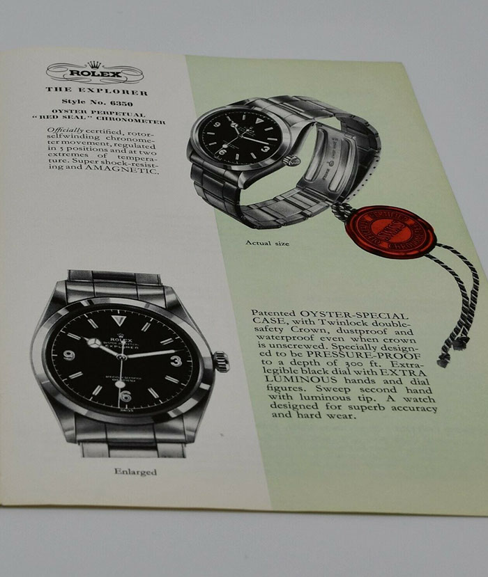 Vintage Rolex Brochures & Literatature | Rolex Vintage Information